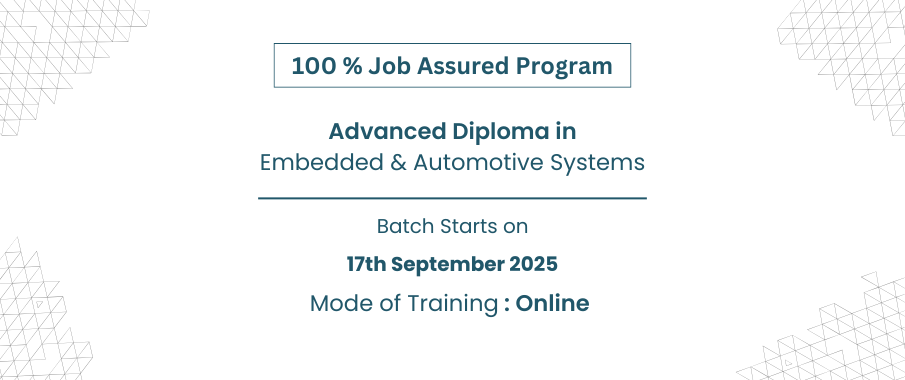Embedded | Automotive | IoT | VLSI | Java | Data Science Courses