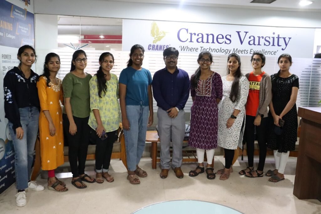 Recent Training Delivered College - Cranes Varsity